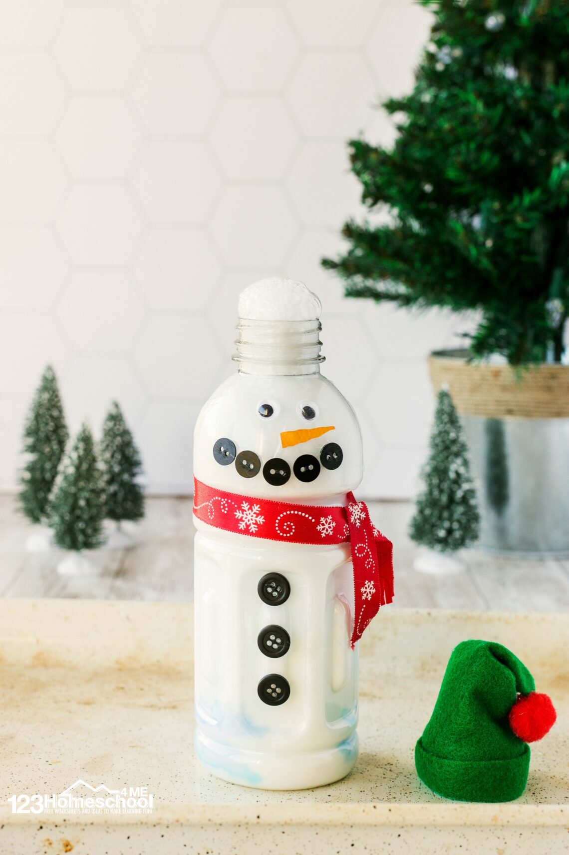 ☃️️ Snowman Eruptions - Simple Winter Science Experiment