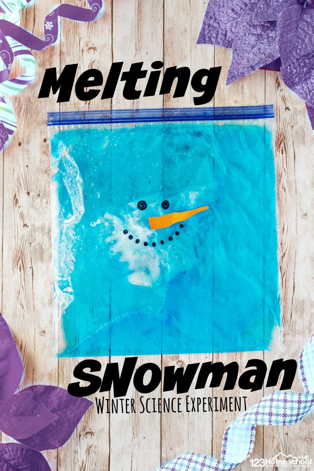 ️ Exploding Snowman Expeirment - Winter Science Activities