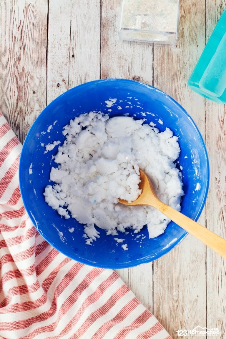 ⛄ EASY Melting Snowman Winter Science Experiment