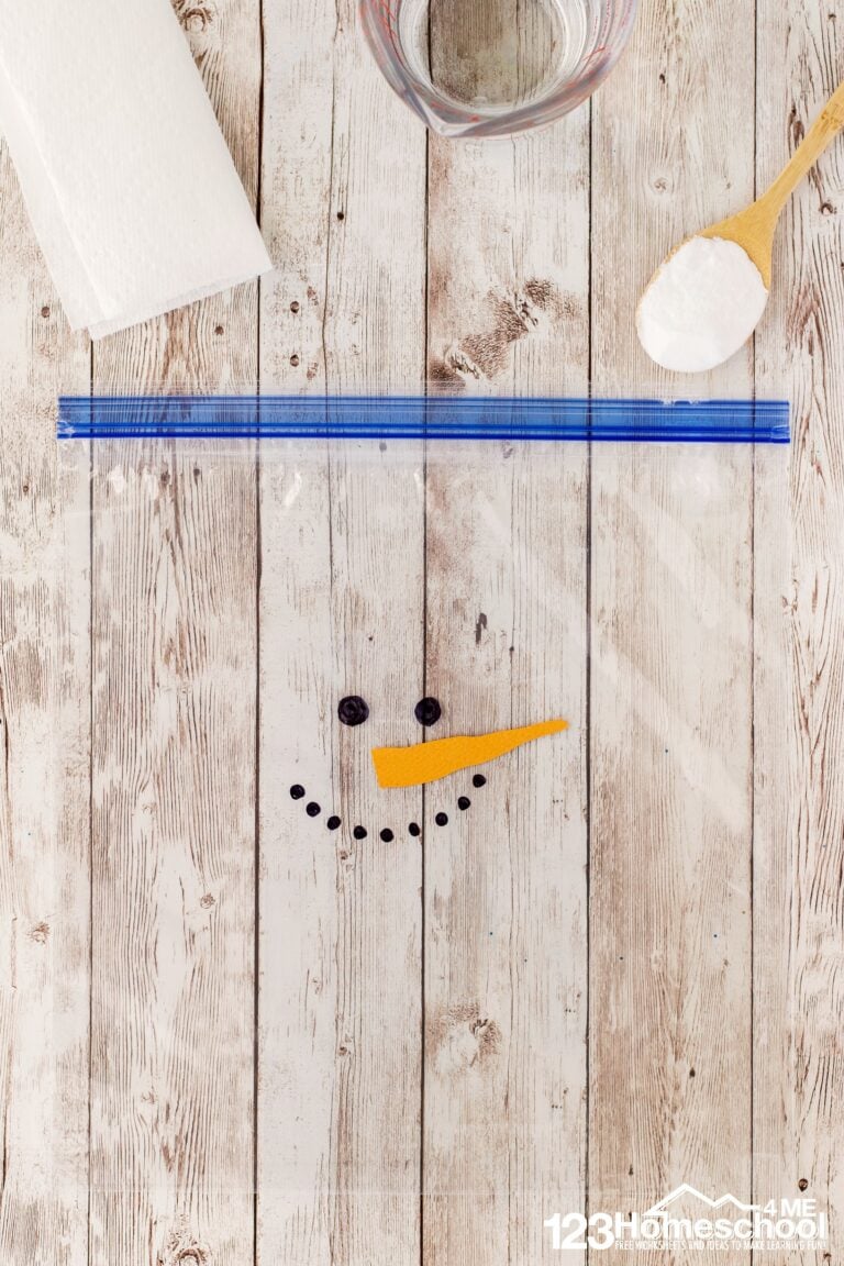 ️ Exploding Snowman Experiment - Winter Science Activities