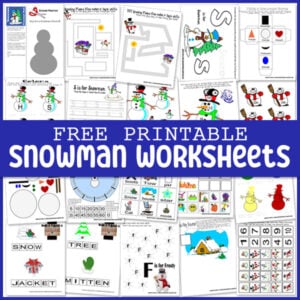 Snowman Archives - Page 2 of 2 - 123 Homeschool 4 Me