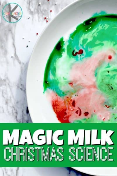 Fizzy Gingerbread Man Christmas Science Experiment