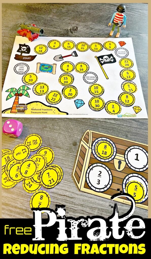 30+ Printable Fraction Activities, Worksheets, and Games