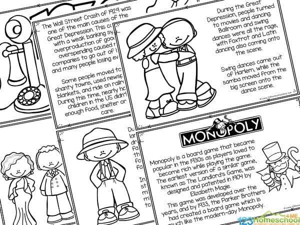 Great Depression Graphic Organizer