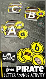 ‍☠️ Free Printable Pirate Parts of Speech Worksheets