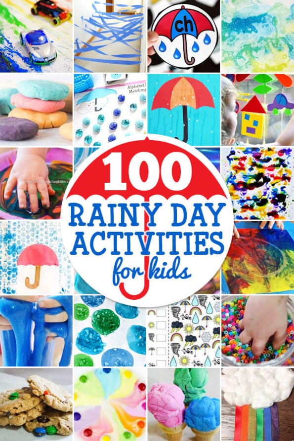 ☔ 100 Things to Do on a Rainy Day - Rainy Day Activities for Kids