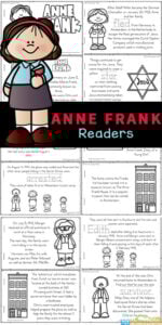 FREE Anne Franks for Kids FREE Printable Reader - Read Color & Learn