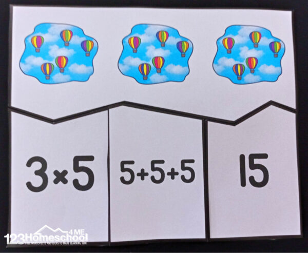 Hands-On Multiplication Puzzles Activity - FREE Printable