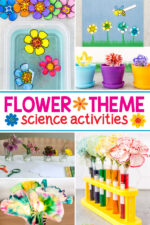 🌸 Flower Theme Crafts, Math, Activities, Science & FREE Worksheets