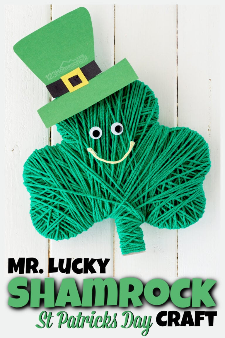 🌈 Pretty St Patricks Day Rainbow Handprint Craft