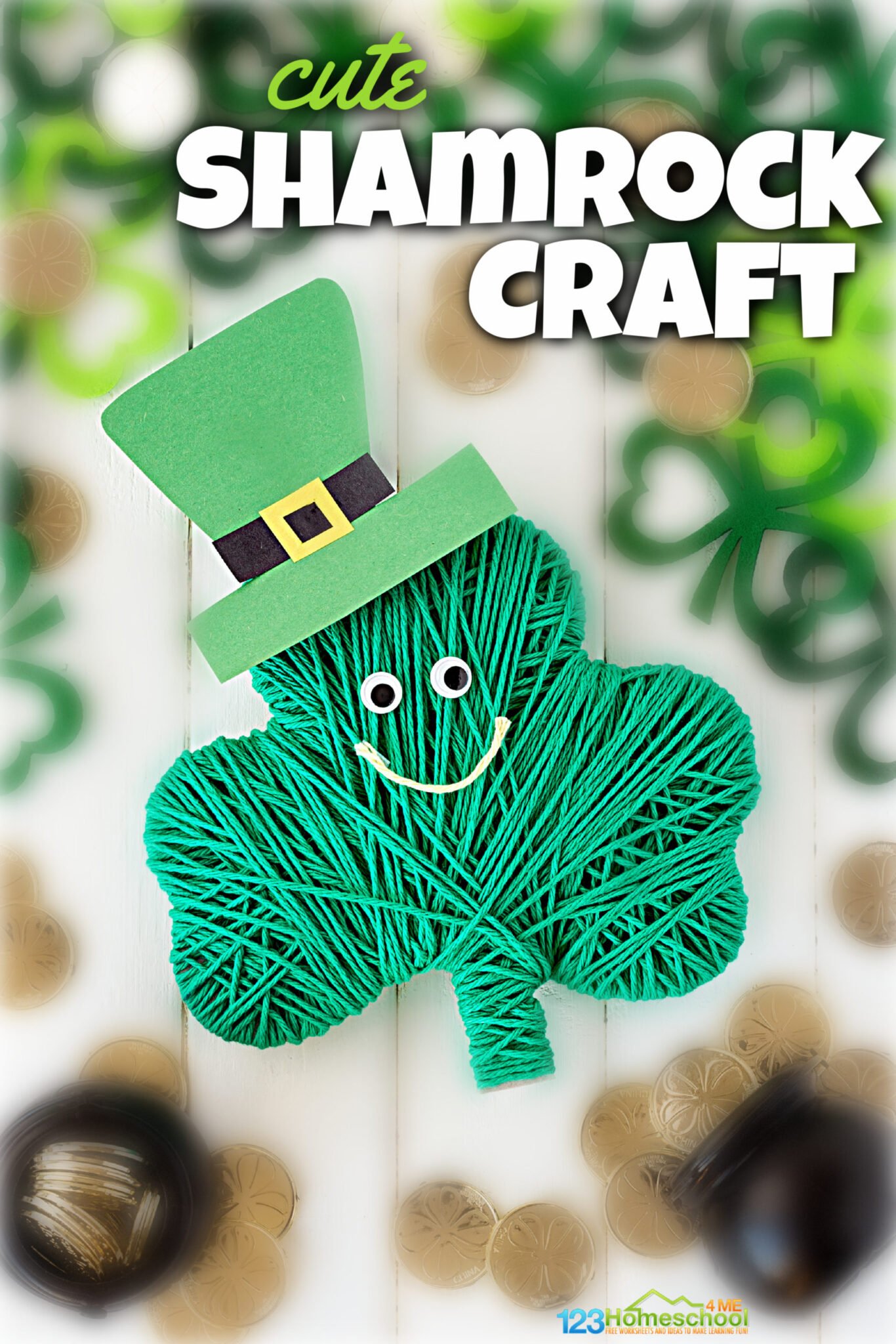 🍀 Mr Lucky Shamrock Craft Ideas for St Patricks Day