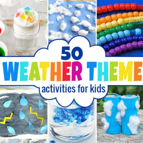 FUN Activities to Learn about the WEATHER