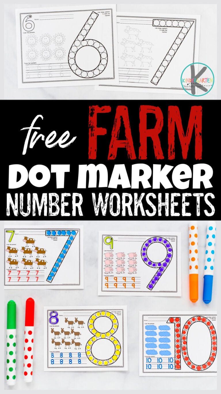 FREE Counting Bingo Daubers Printable Worksheets and Number Activity Sheets