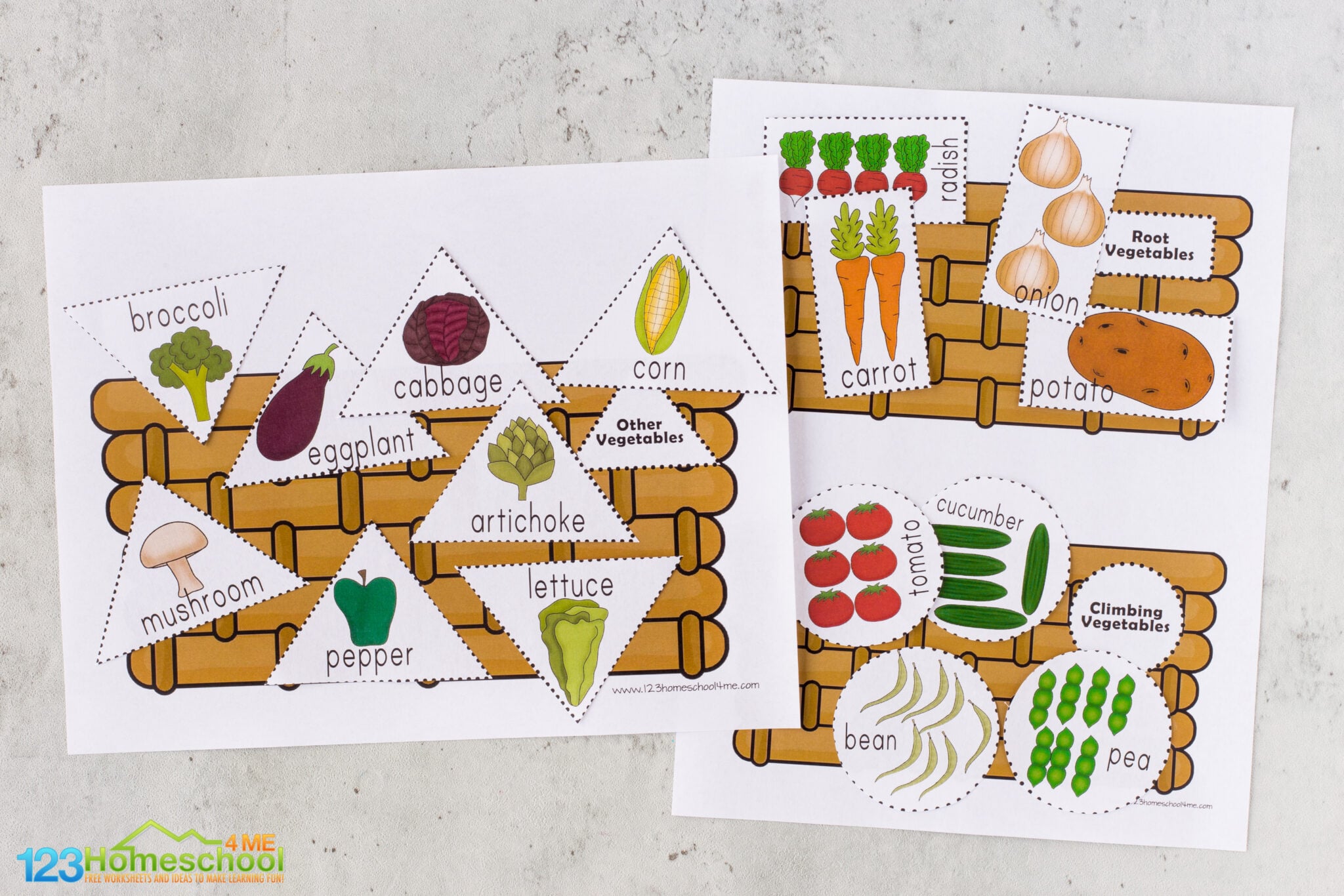 FREE Printable Farm Cutting Practice Worksheets