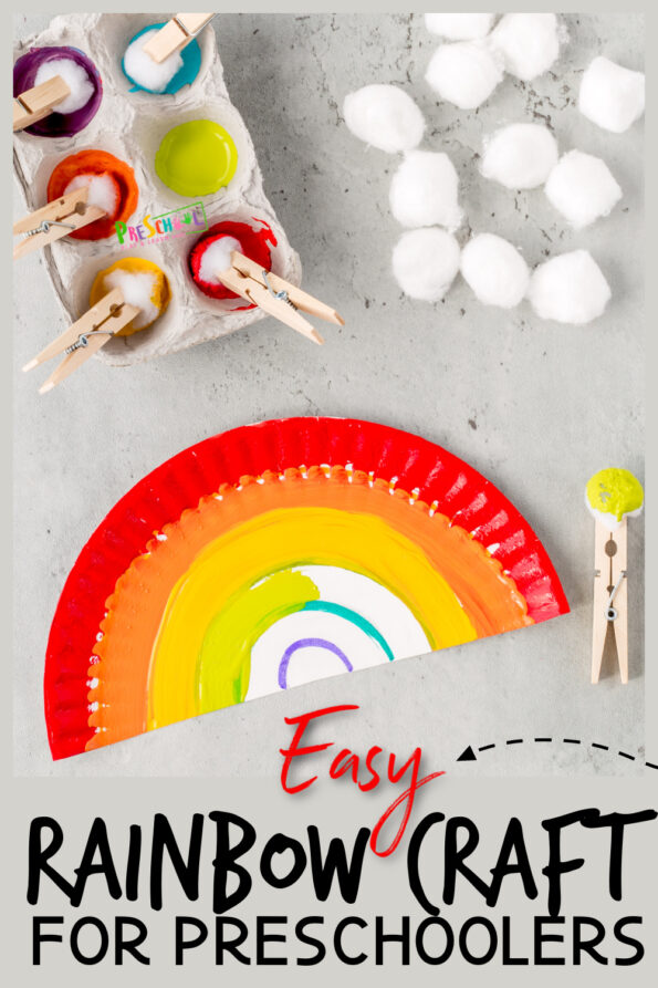 🌈 Preschool Rainbow Crafts and Activities for Kids