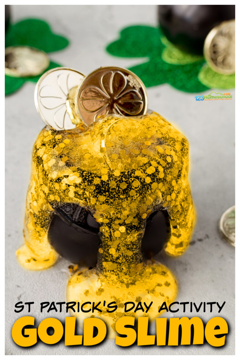 🌈 Hanging Rainbow & Pot of Gold St Patricks Day Craft