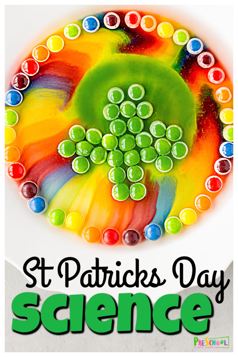 🌈 Pretty St Patricks Day Rainbow Handprint Craft