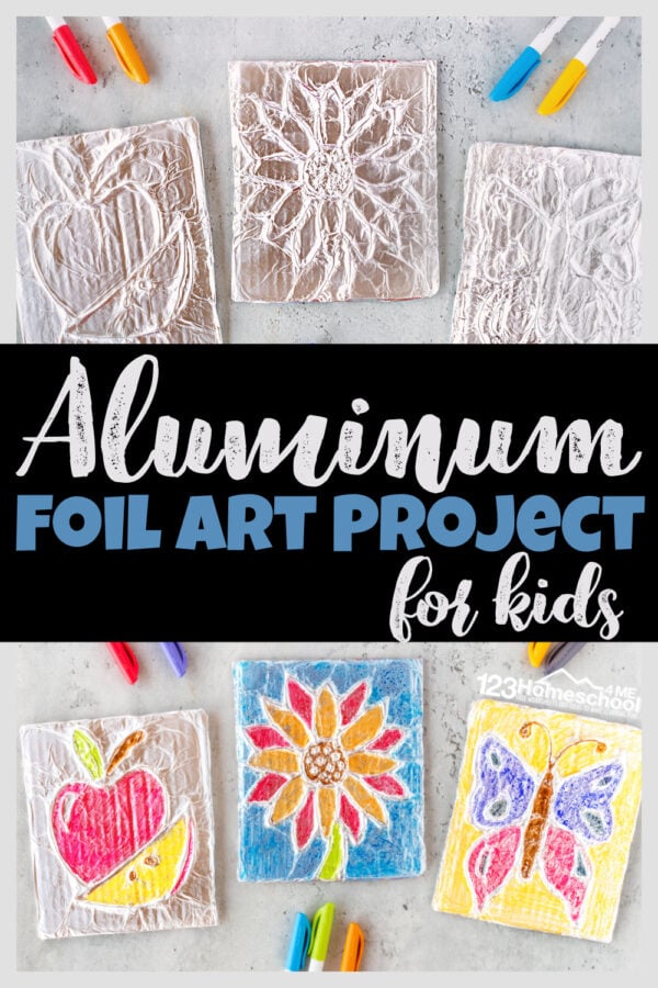 Amazing Tin Foil Art Project for Kids of all Ages