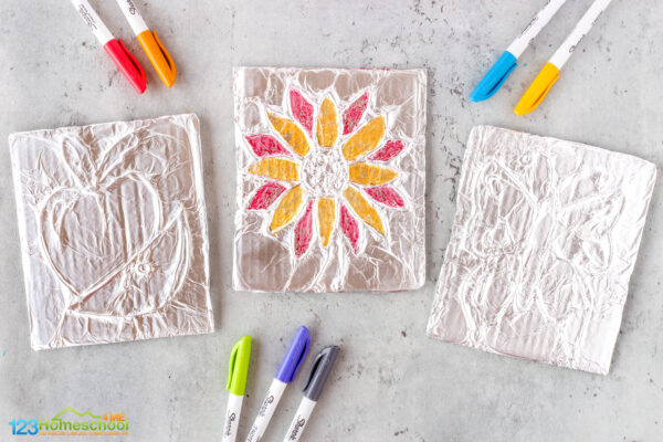 Amazing Tin Foil Art Project for Kids of all Ages