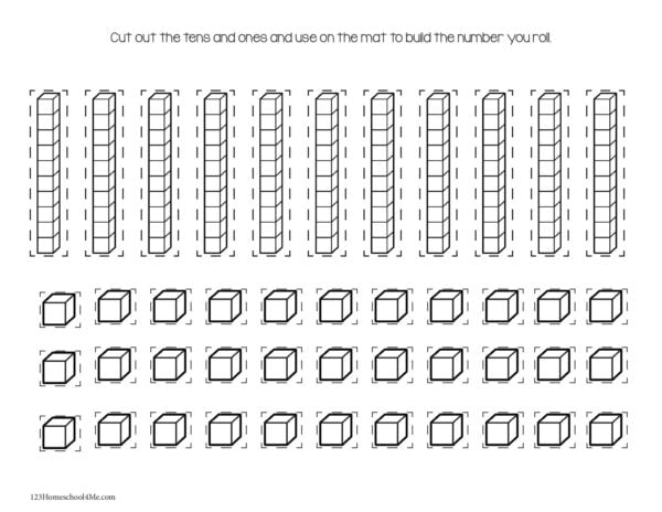 FREE Place Value Worksheets with Tens and Ones