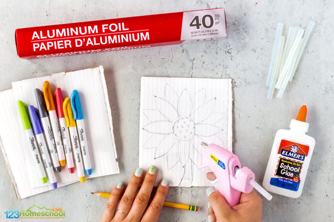 Amazing Tin Foil Art Project for Kids of all Ages
