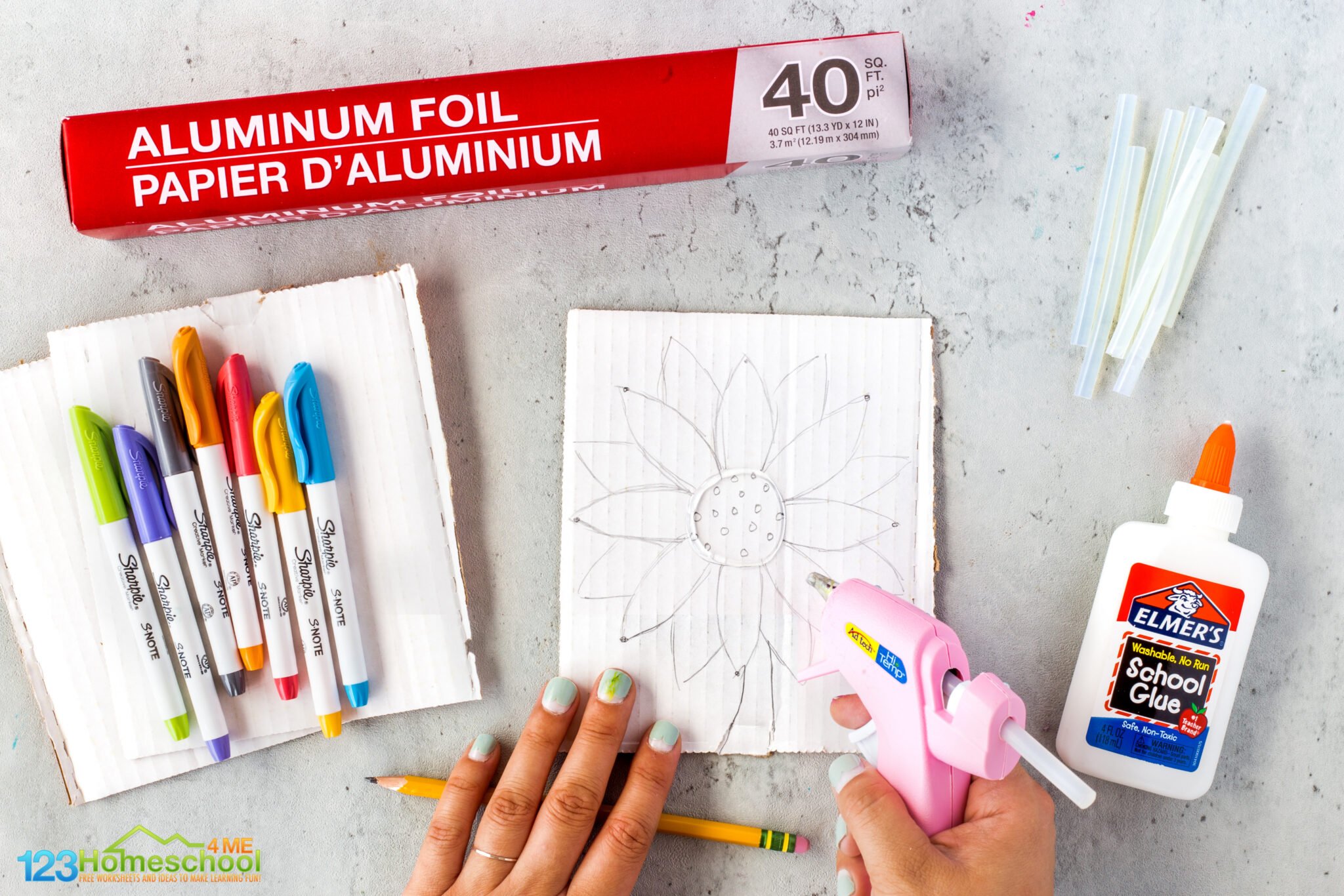 Amazing Tin Foil Art Project for Kids of all Ages