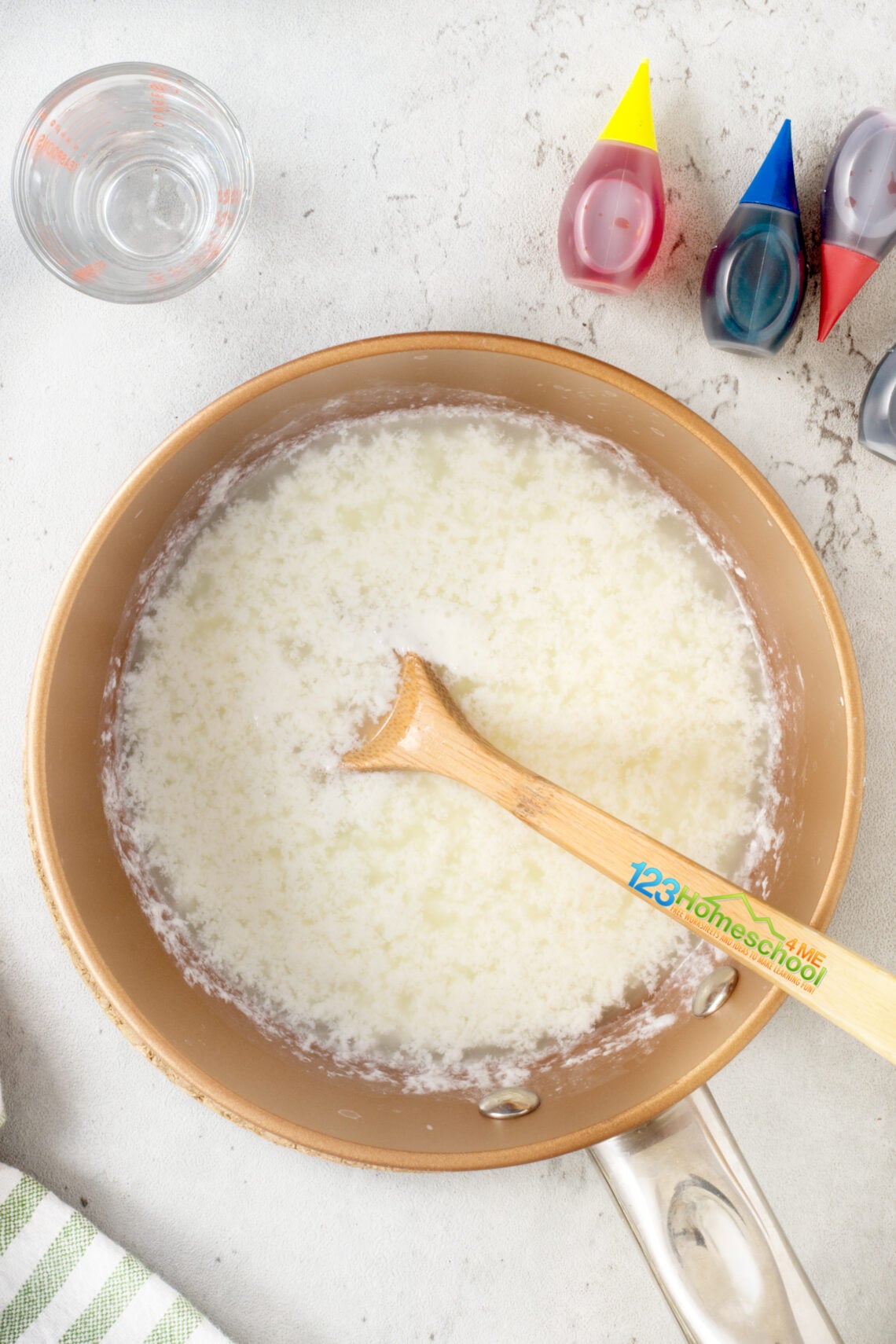 Milk and Vinegar Experiment - Plastic Milk Science worksheet