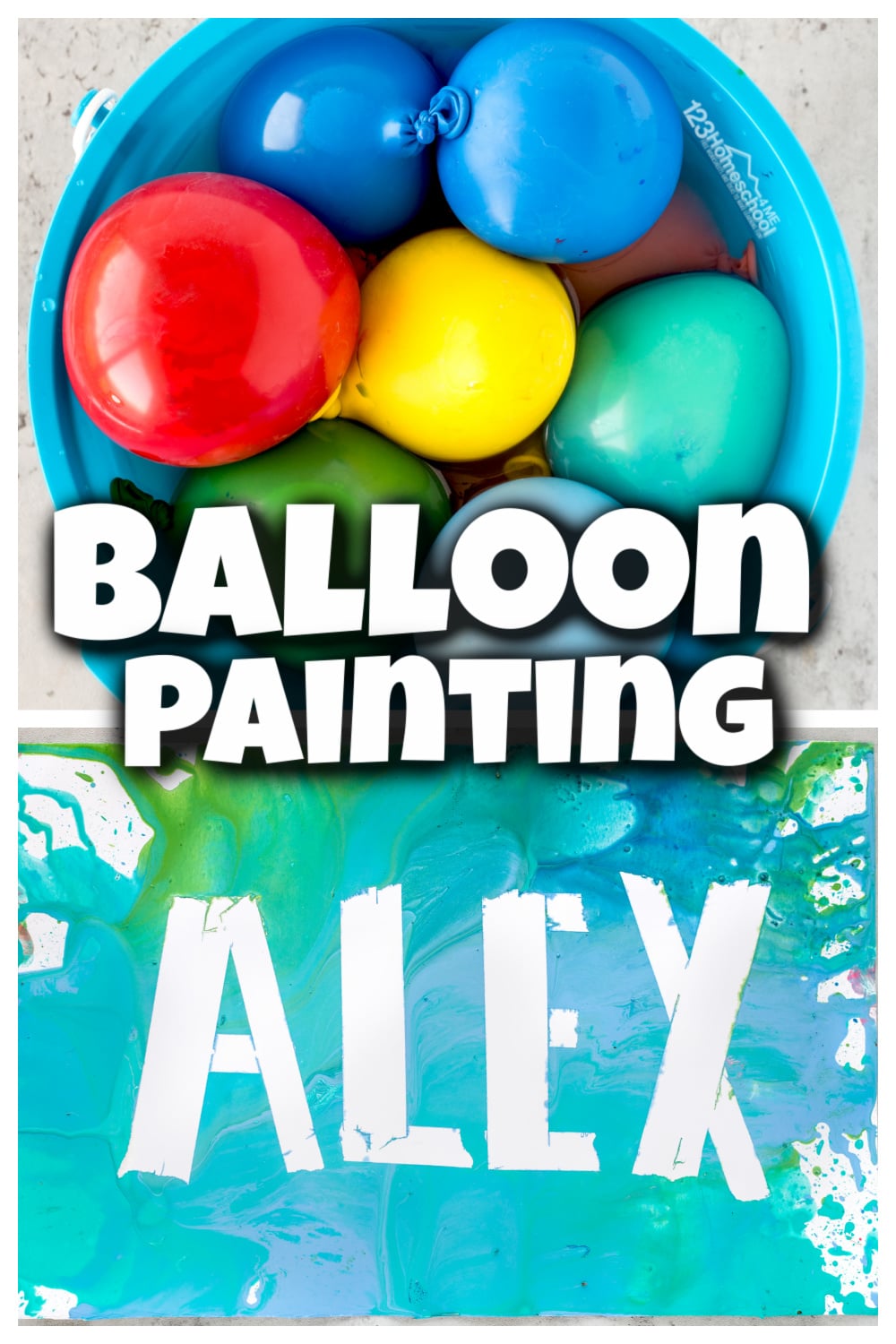 FUN Water Balloon Painting Activity for Kids