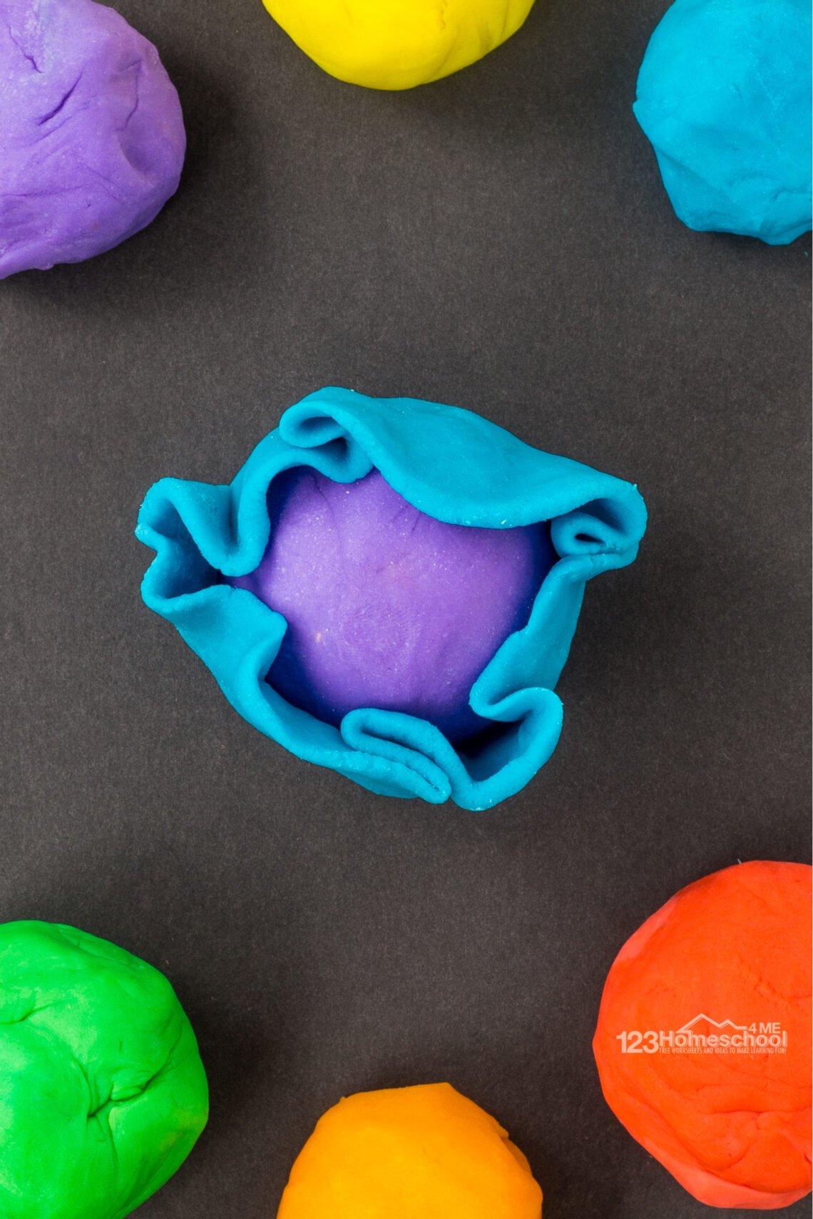 🌎 What is the Earth Made of? Playdough Earth Layers