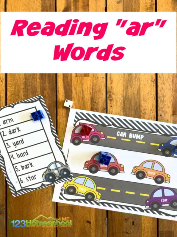 FREE Phonics er Words Printable Game