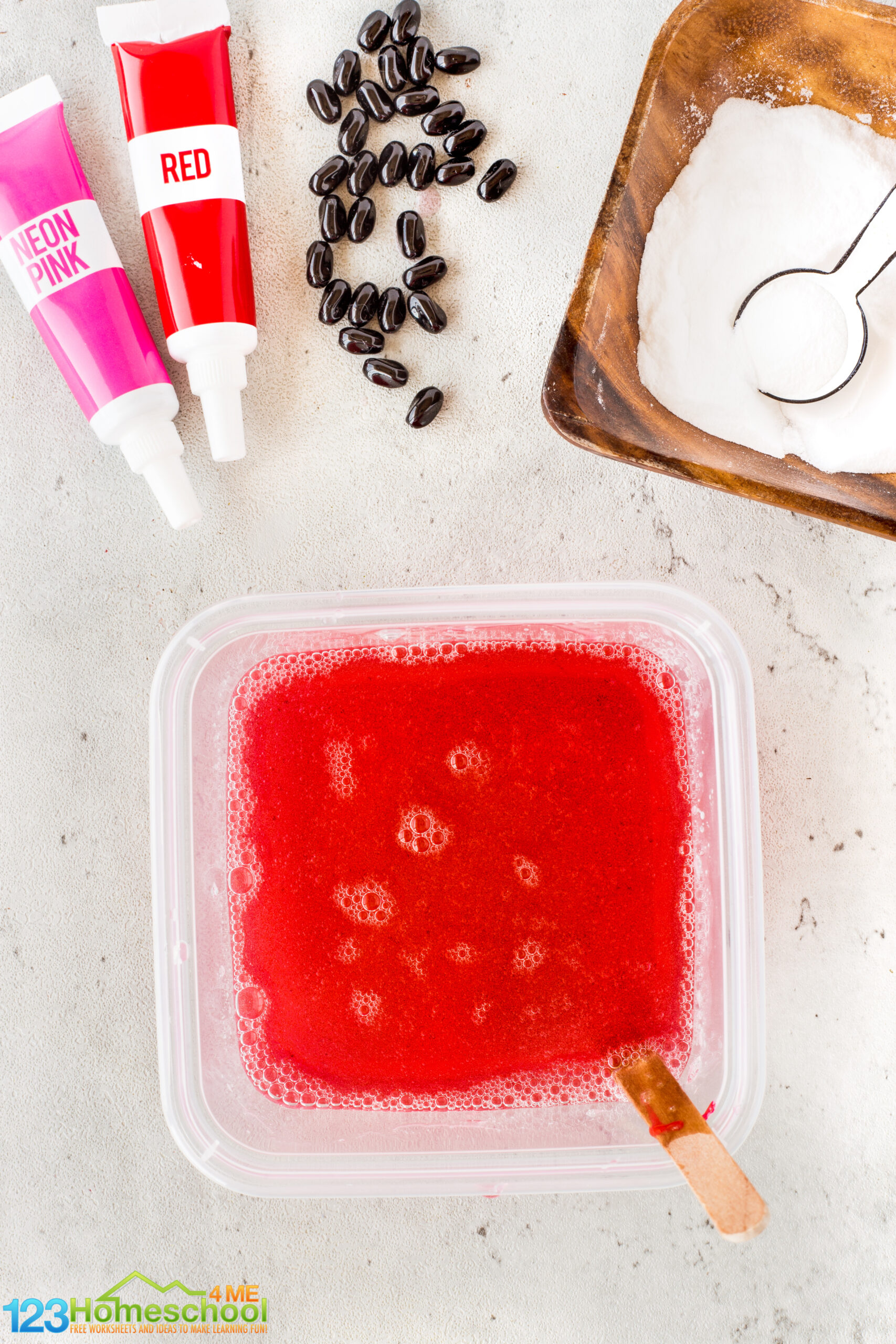 🍉 Watermelon Slime Activity for Kids