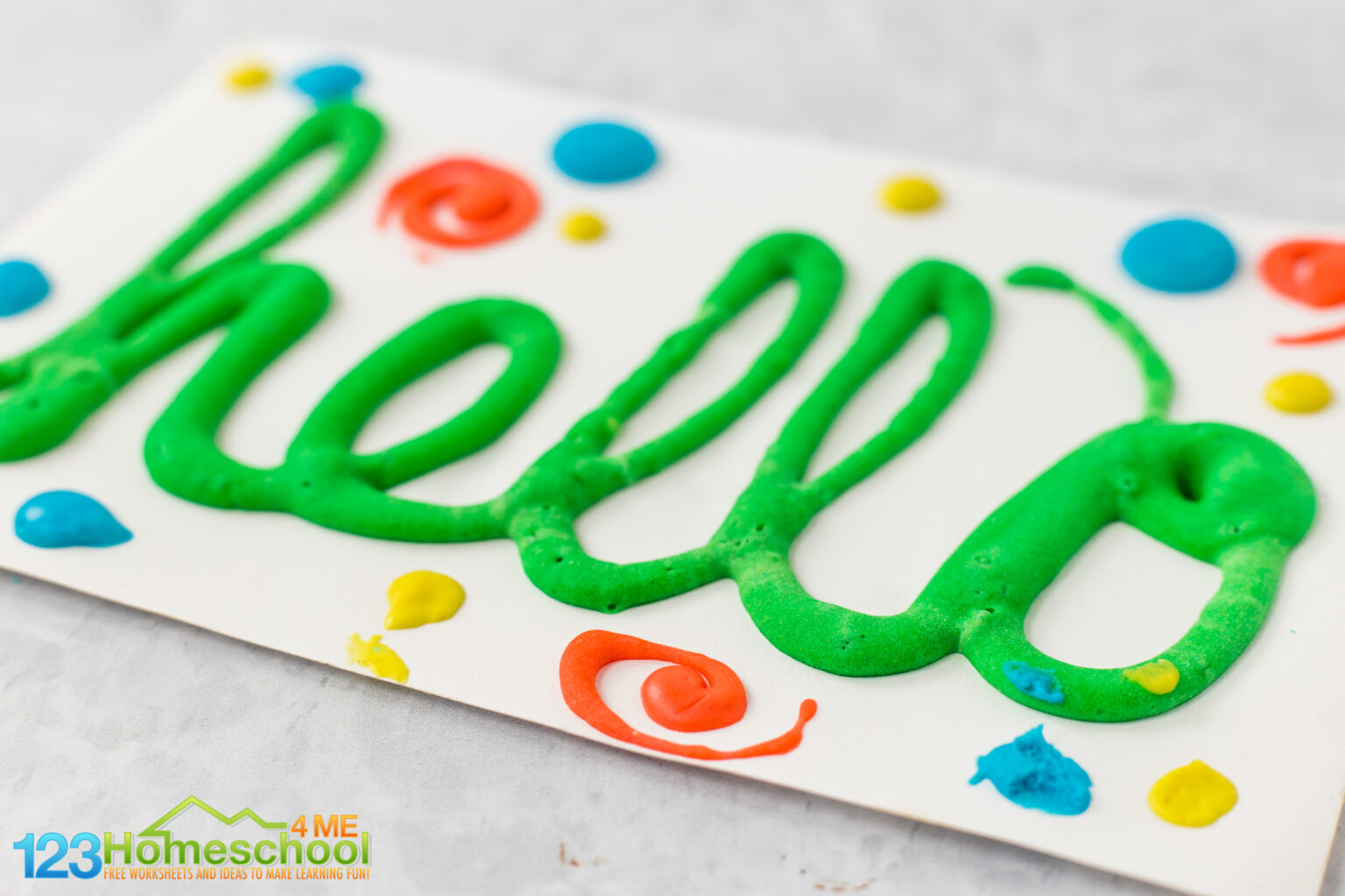 Easy, DIY Microwave Puffy Paint Recipe for Kids