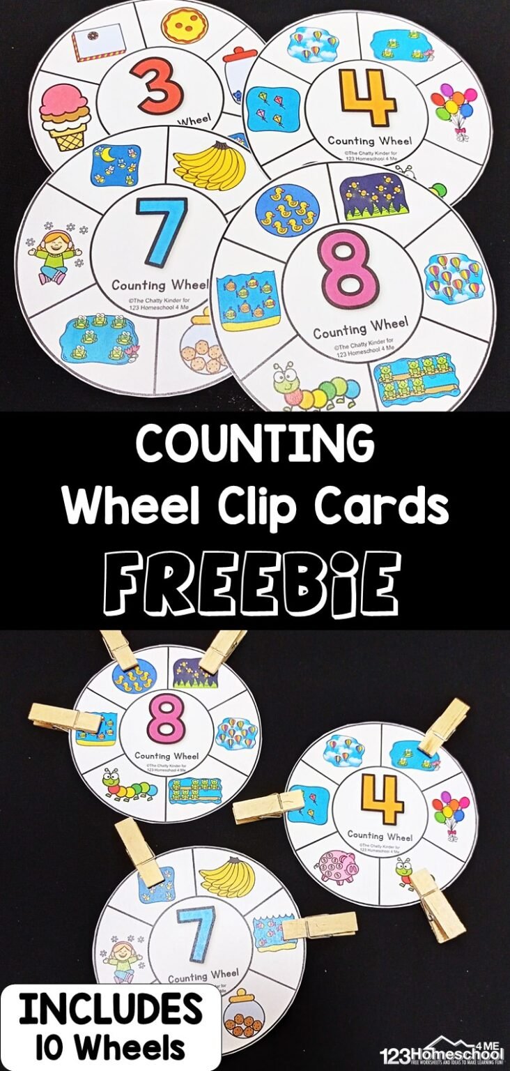 🚂 FREE Number Trains Printable Counting Activity for Kindergarten