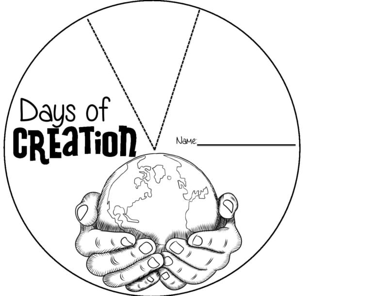 🌎 Free 7 Days of Creation Crafts for Sunday School