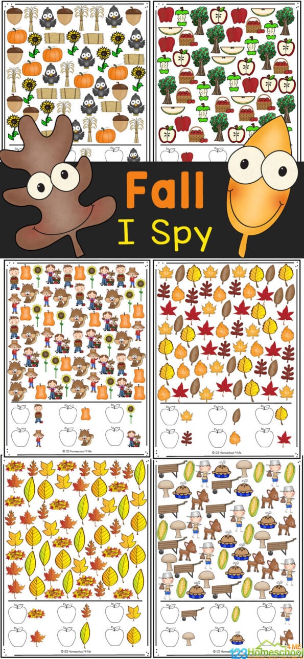 🍂 FREE Printable Fall Leaf Alphabet Letter Matching Activity