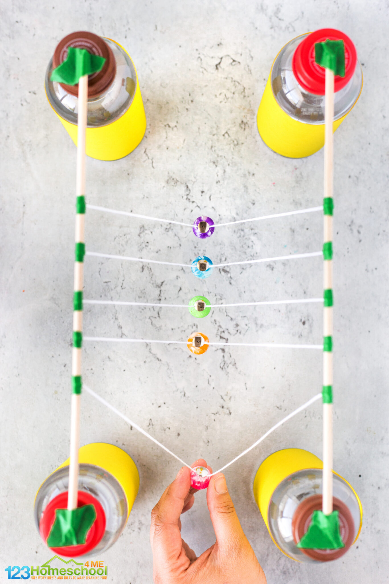 How to Make a Simple Newton's Cradle Science Experiment