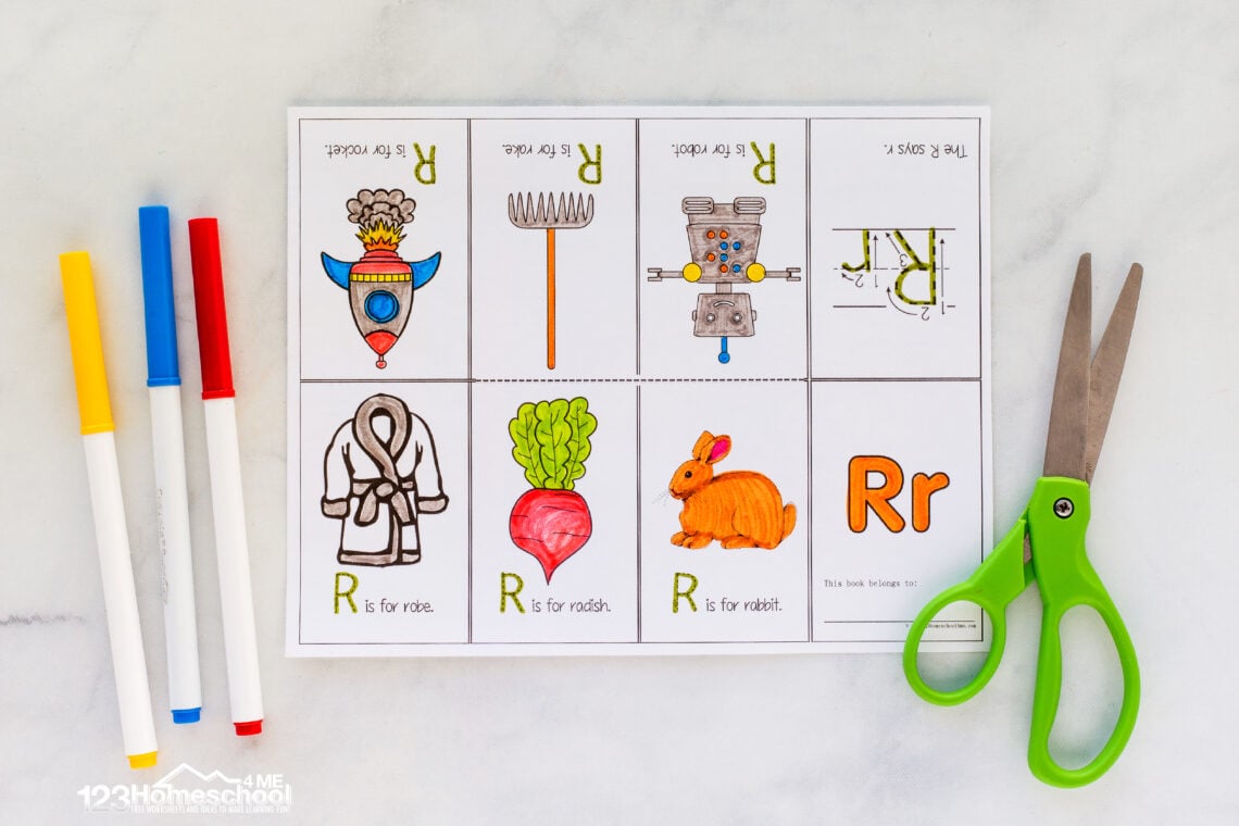Printable ABC Alphabet Books with Pictures pdf FREE download