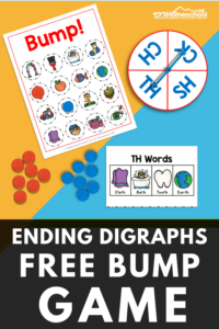 FREE Printable Digraph BINGO Game (FREE Printable)