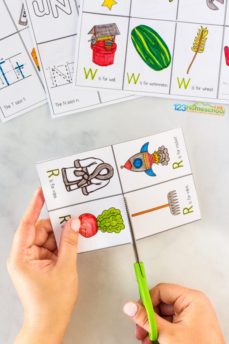 Printable ABC Alphabet Books with Pictures pdf FREE download