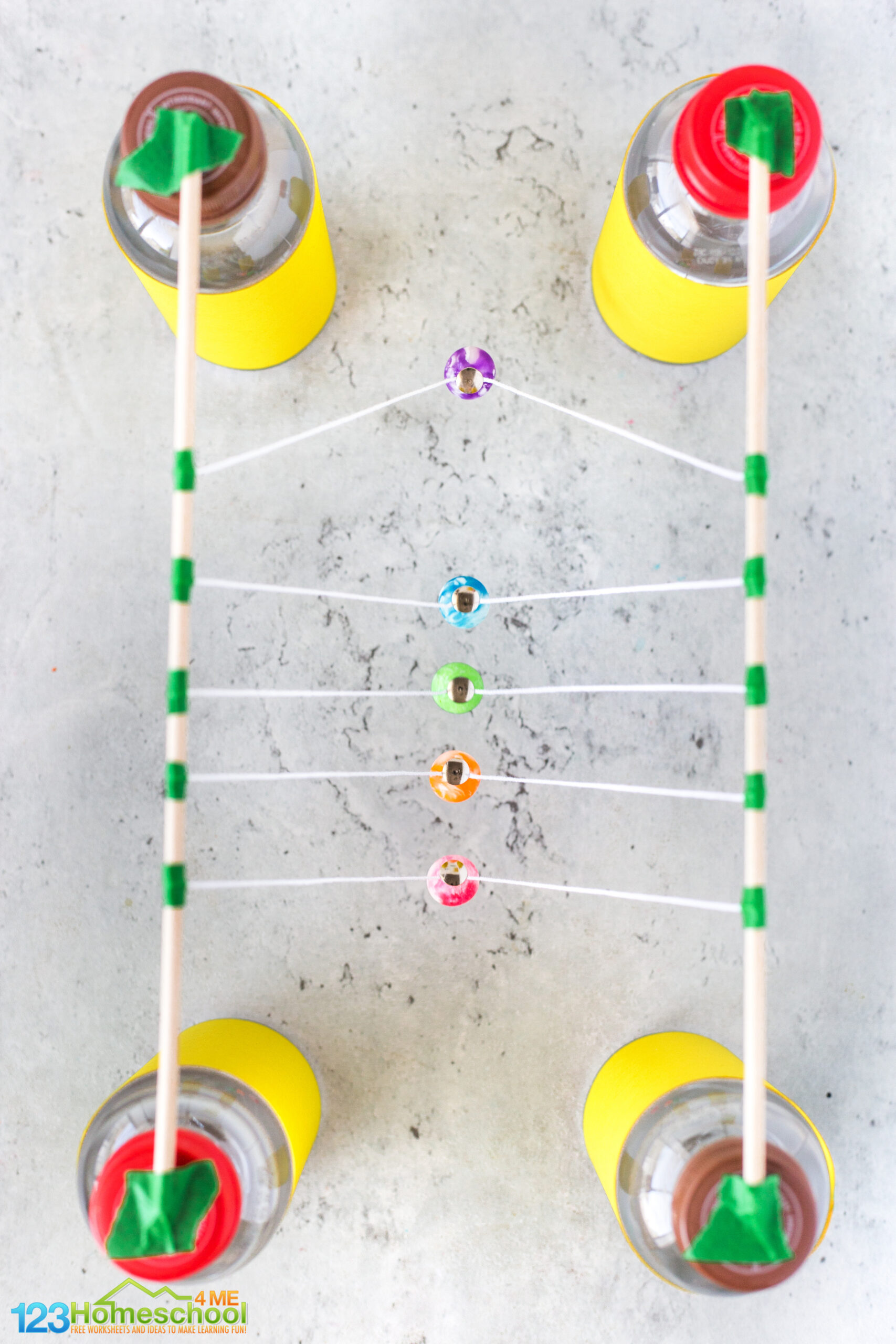 How to Make a Simple Newton's Cradle Science Experiment