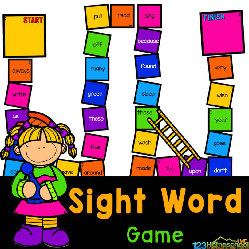 FREE Sight Words Activities for Kids