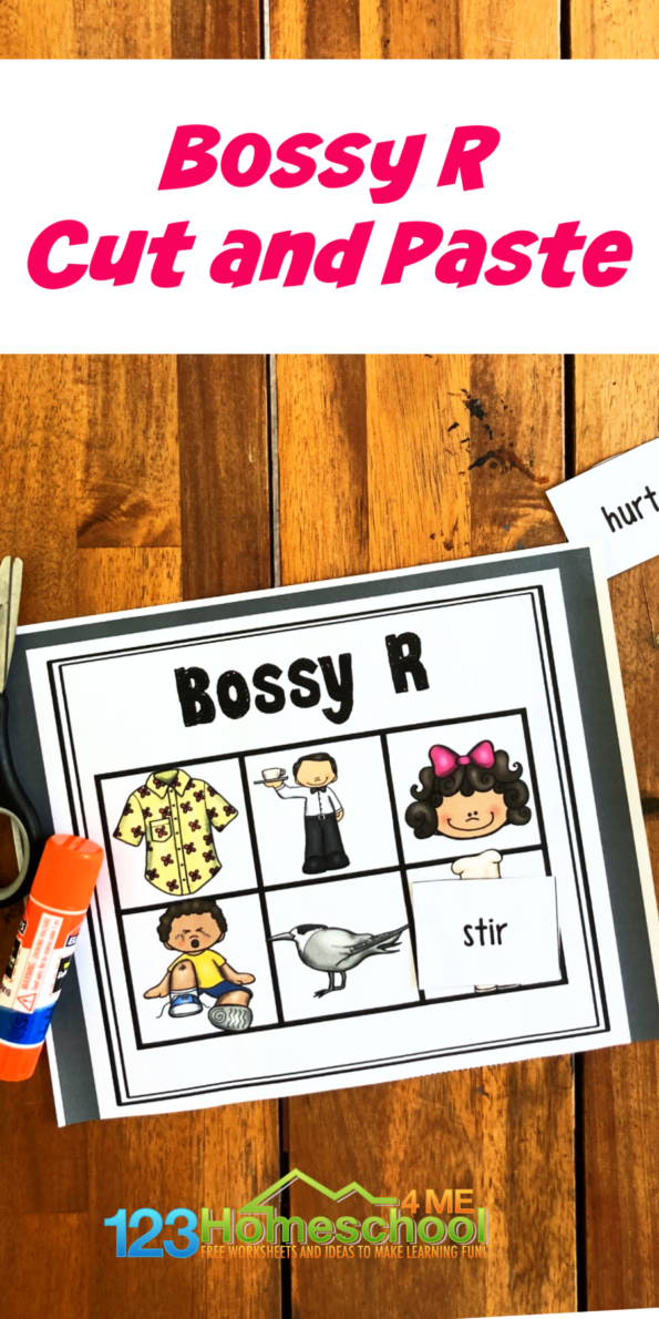 FREE r Controlled Vowels Worksheets