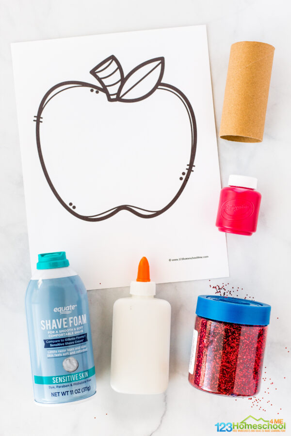 🍎 Stunning, Easy Apple Craft for Preschoolers and Kids