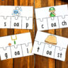 Vowel Teams oa Phonic Sound Puzzles