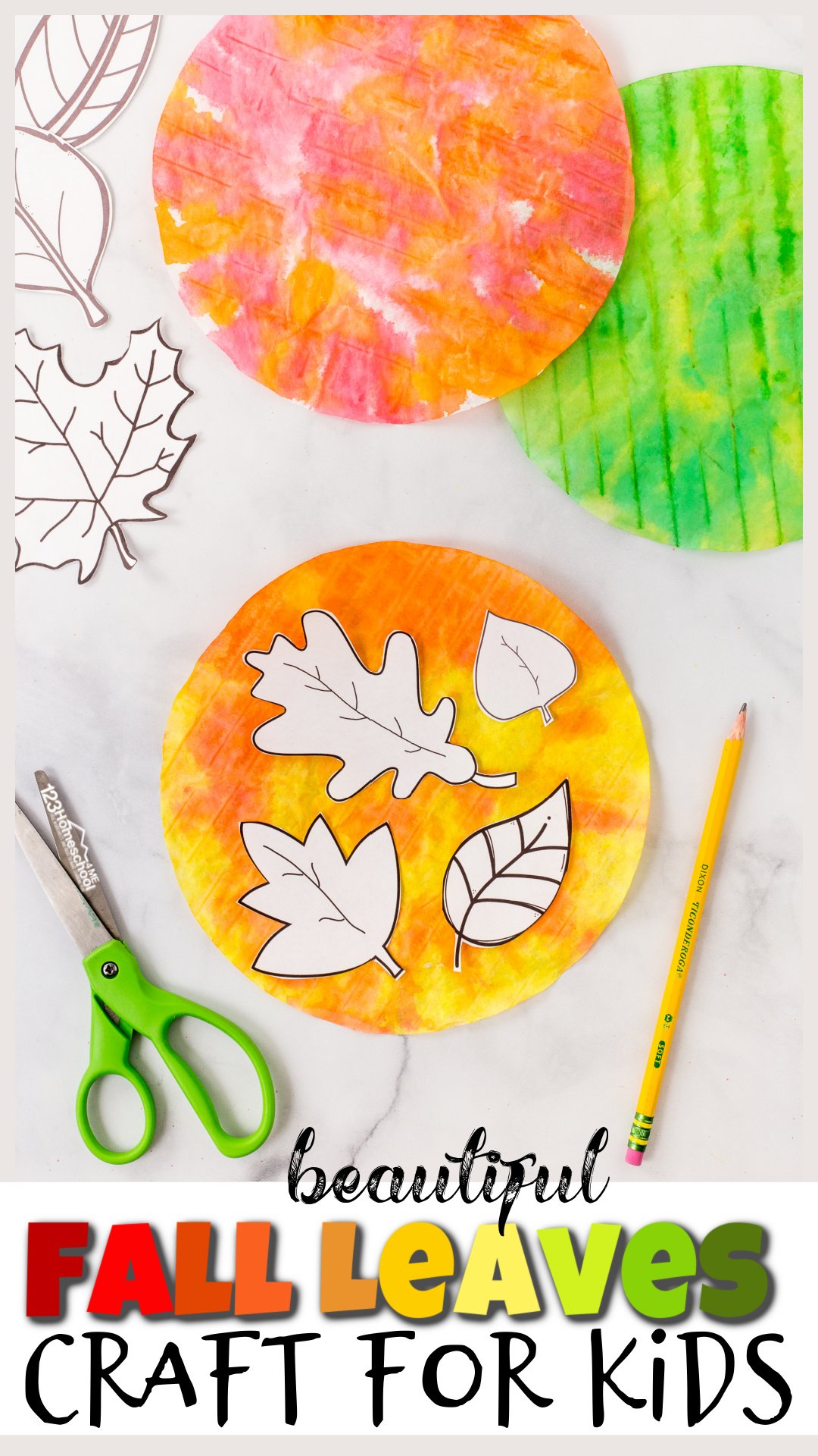 🍂 Stunning Fall Leaves Craft for Preschoolers and Kids
