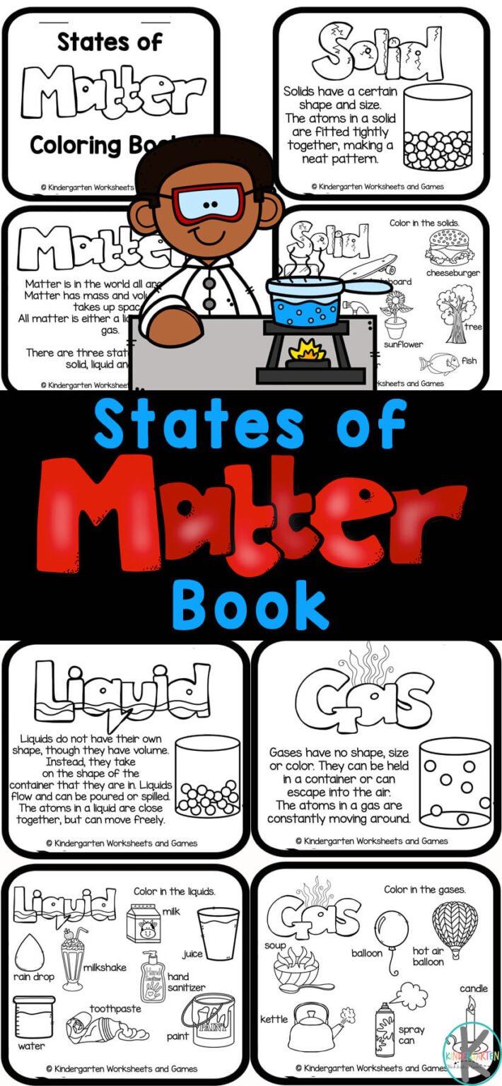 FREE Printable States of Matter Clip Cards Activity
