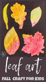 Simple Fork Painted Fall Tree Craft for Preschool