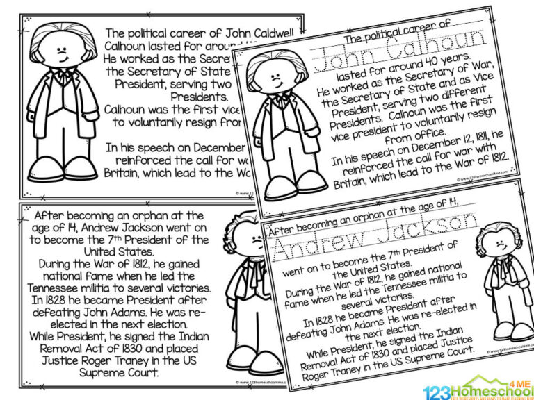 War of 1812 for Kids Printable Reader