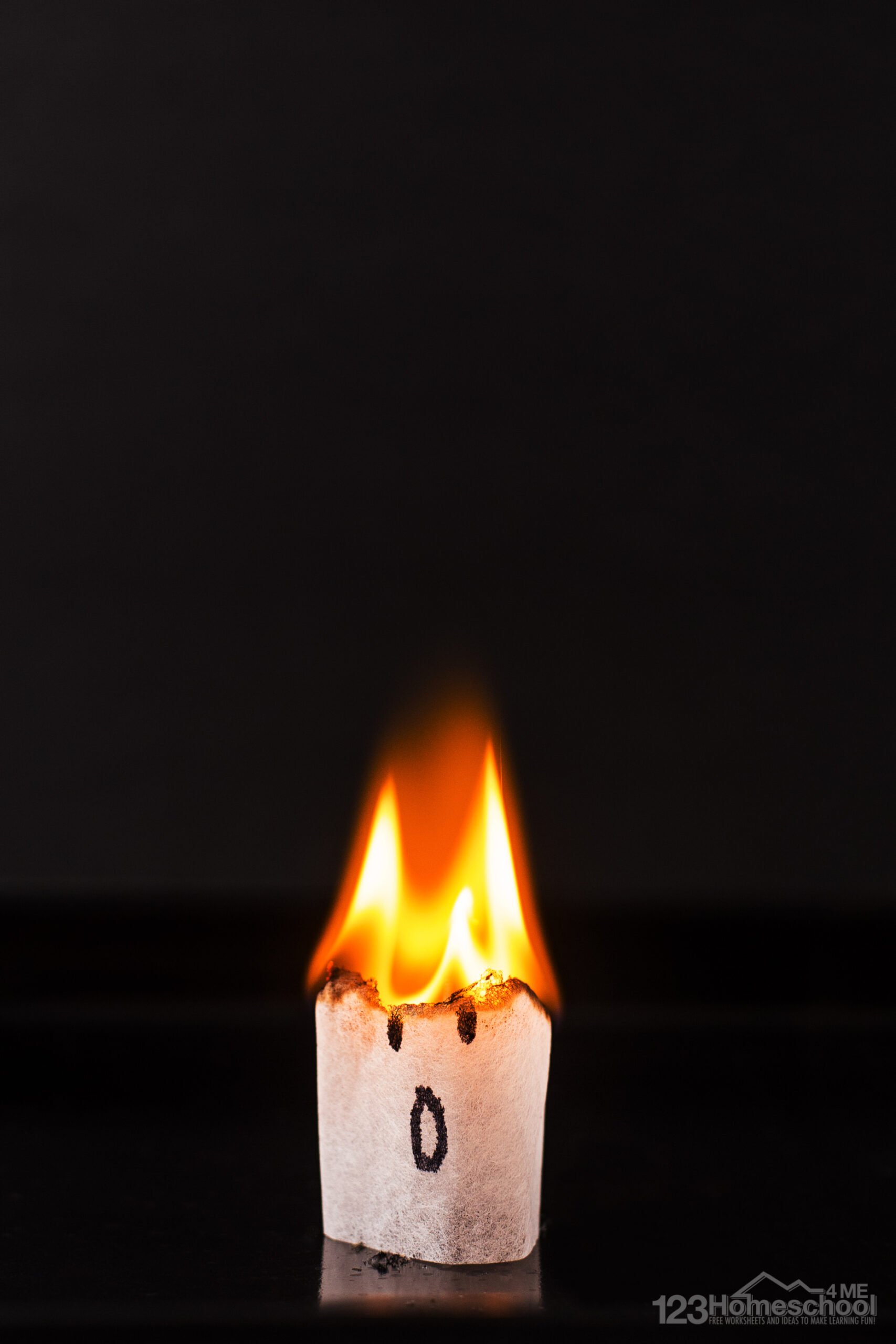 Flying Ghost Halloween Science Experiment