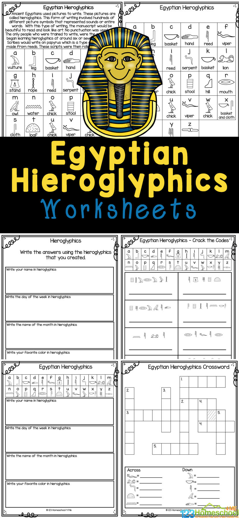 FREE Ancient Egypt Printable Reader for Kids